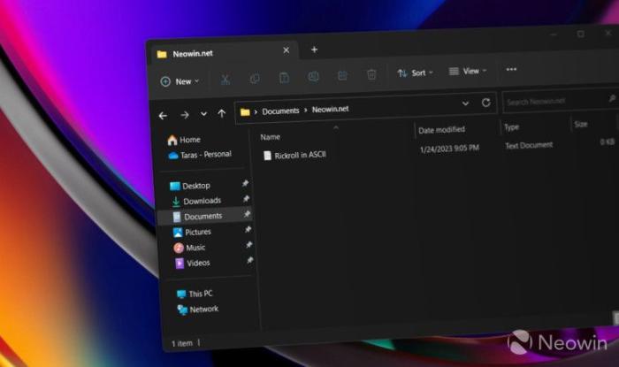 Windows 11 学院：在 Windows 11 Build 25290 上如何为文件管理器启用标签页拖拽支持 天津睿斯福得it外包服务公司